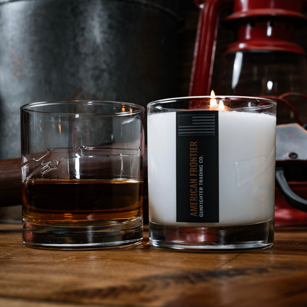 AMERICAN FRONTIER CANDLE | Douglas Fir Trees, Smoked Leather, Oakmoss ...
