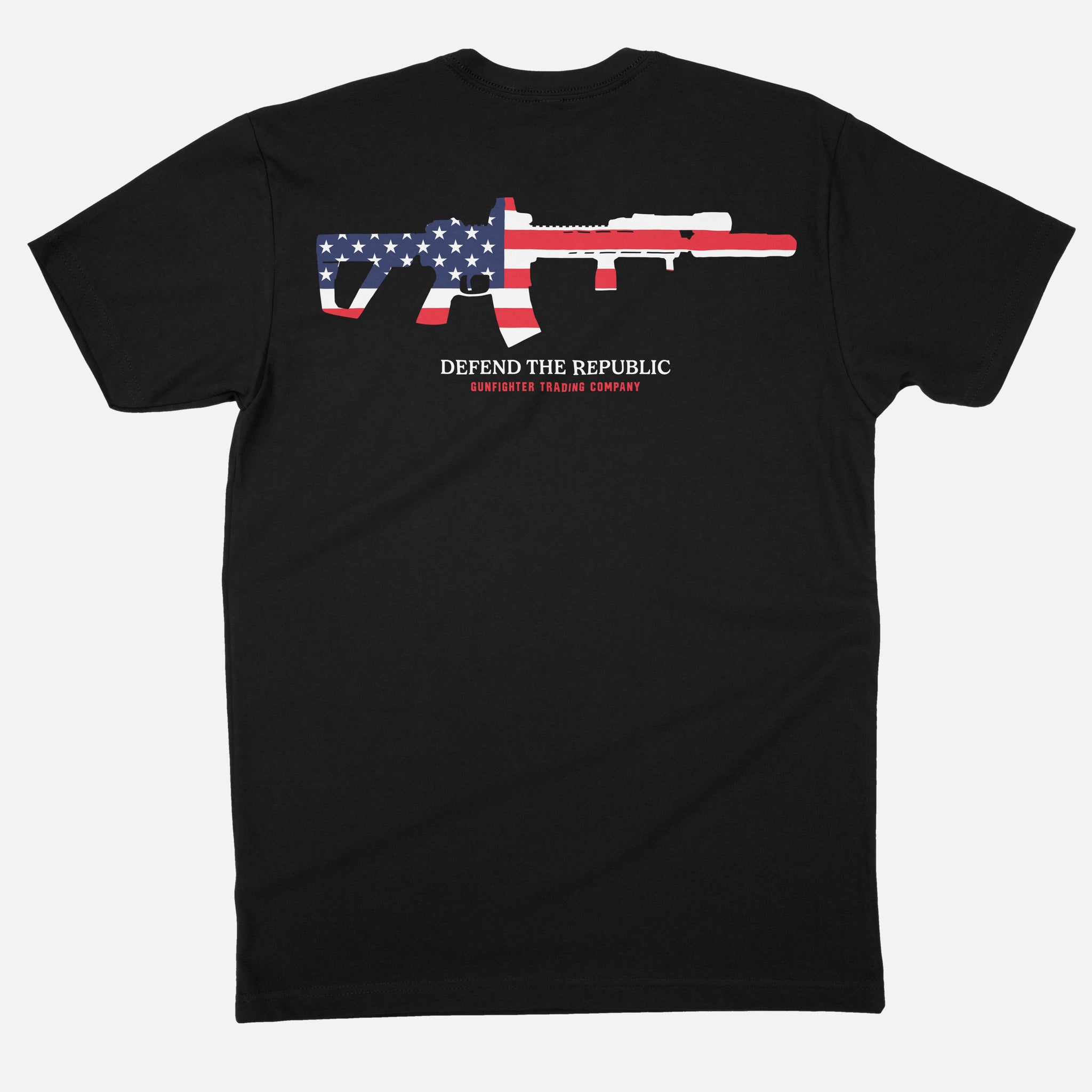 DEFEND THE REPUBLIC TEE | GUNFIGHTER TRADING CO | TACTICAL GYM TSHIRT