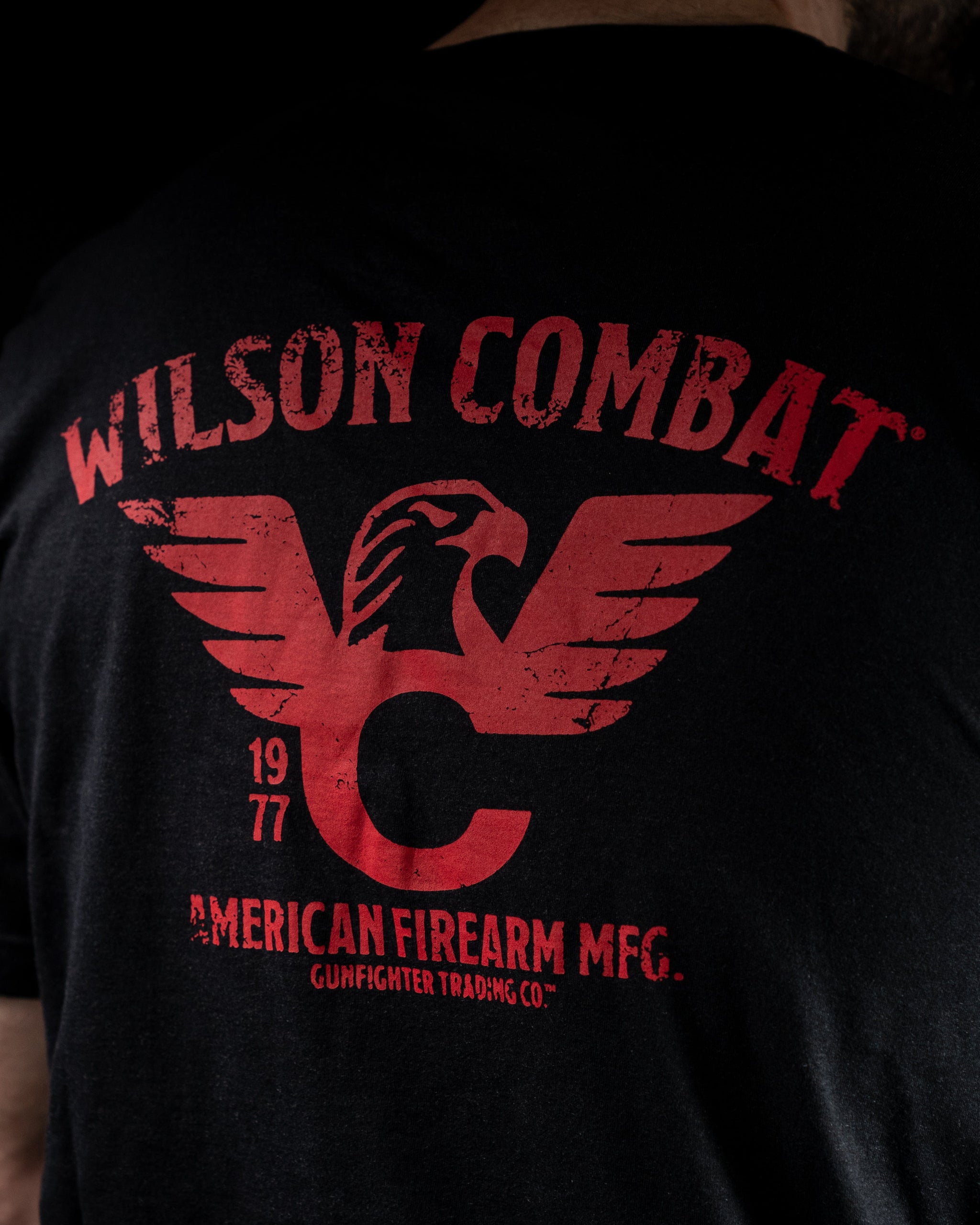 WILSON COMBAT x GUNFIGHTER TRADING CO. VINTAGE TEE | TACTICAL T-SHIRT
