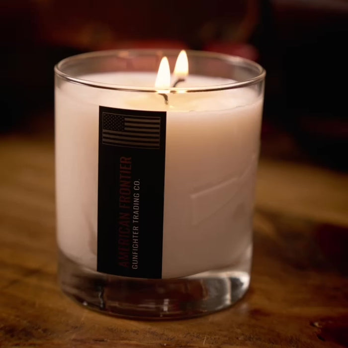 AMERICAN FRONTIER CANDLE | Douglas Fir Trees, Smoked Leather, Oakmoss ...